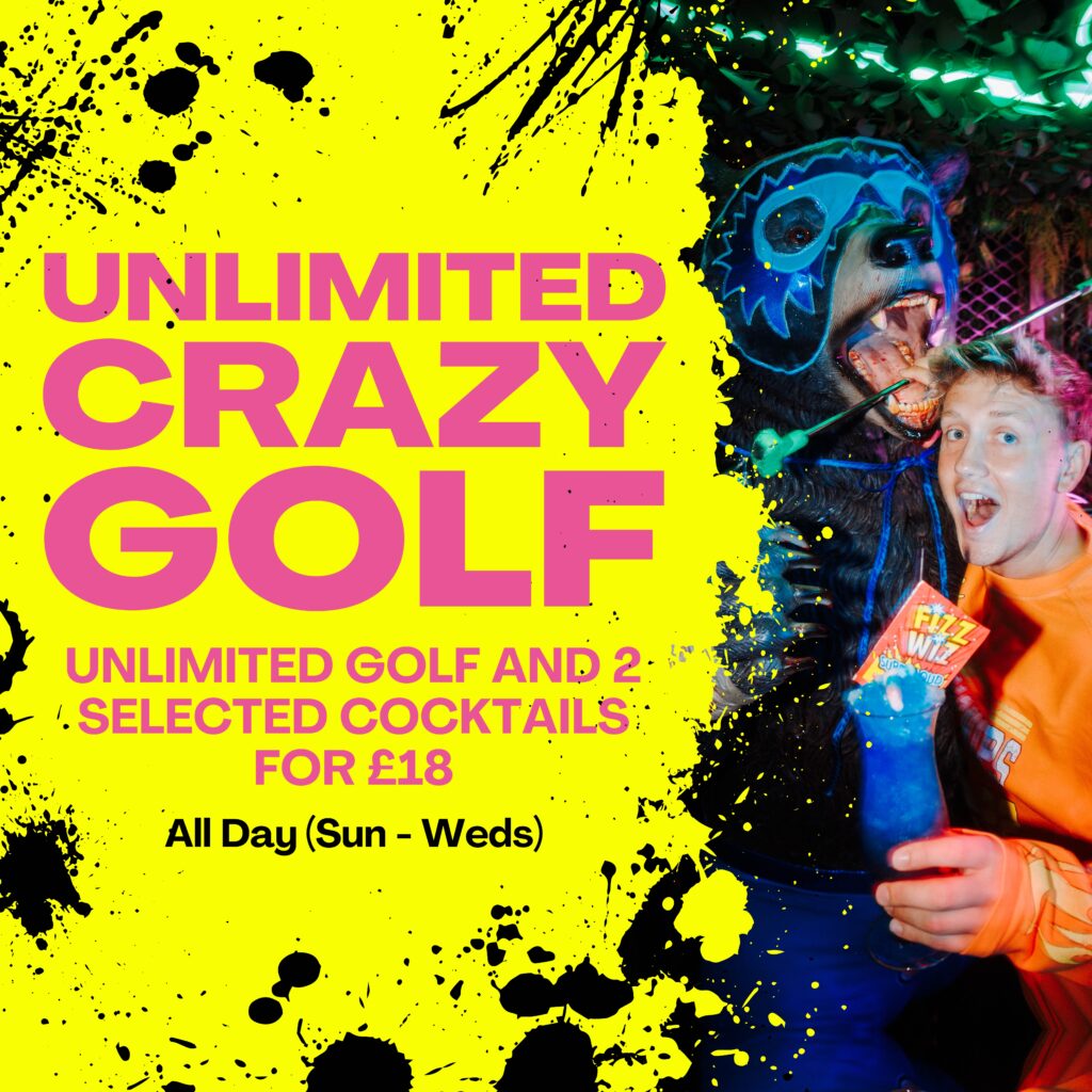 NEWCASTLE CRAZY GOLF | Mini Golf | Dates, birthdays, parties : Junkyard ...